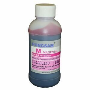 Чернила водорастворимые DCTec iPF500M для плоттеров Canon iPF605, iPF650, iPF670, iPF750, iPF770 Magenta (малиновый) 200 мл (серия 197320)