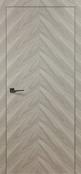 Межкомнатная Дверь Verda Диагональ Американский Орех Глухая / Верда.
