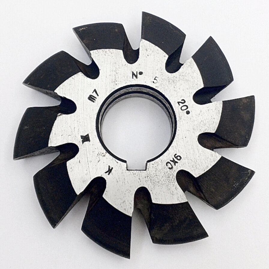 Фреза дисковая зуборезная модульная м7,0 №5 20° 9ХС