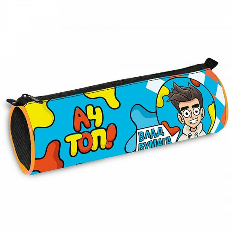 Пенал-тубус 1 отдедение (Hatber) Влад А4 210х70мм арт. Npt_60151