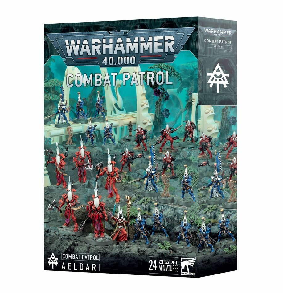 Набор миниатюр Warhammer 40000 Combat Patrol: Aeldari (обновленная версия 2025)