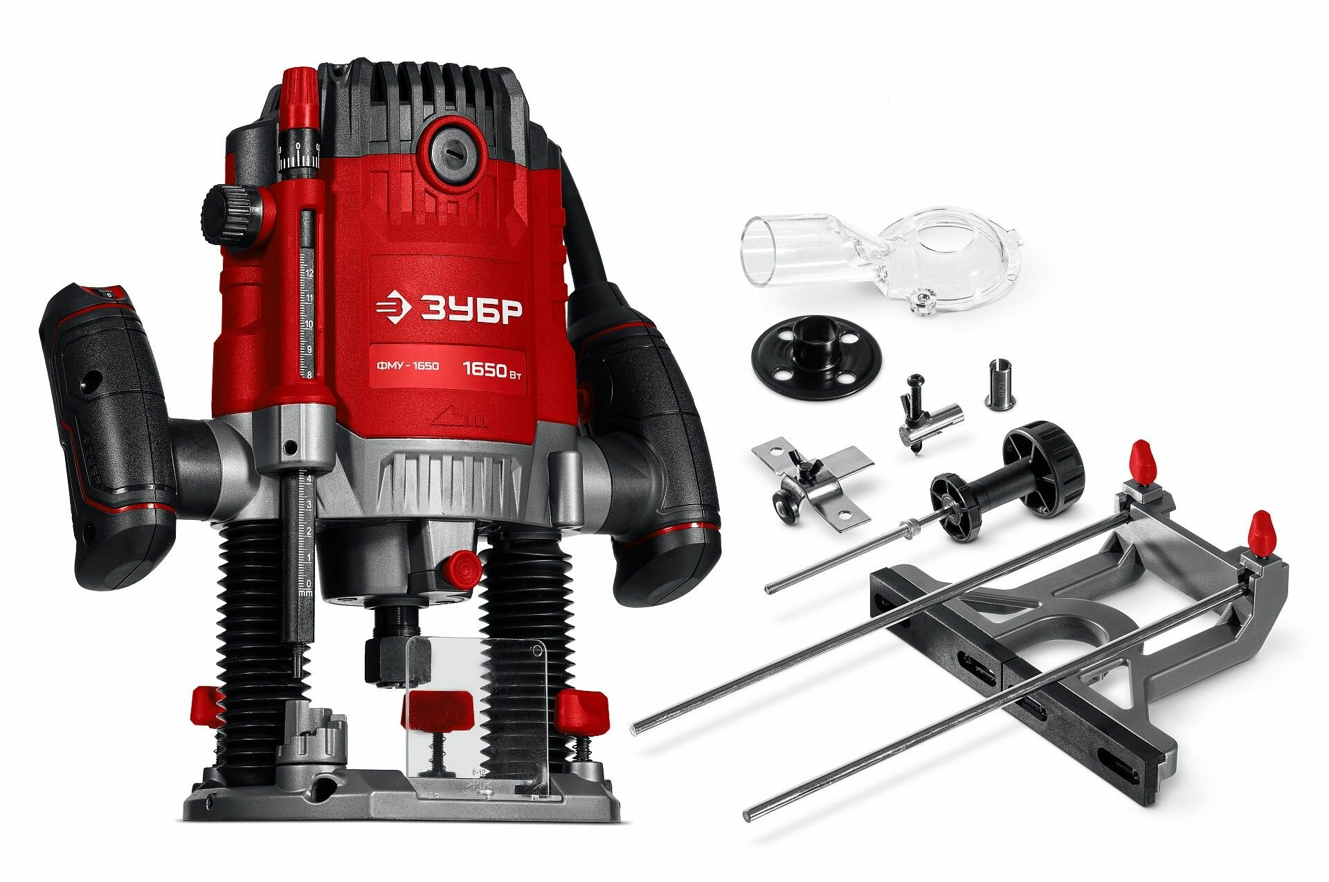 ЗУБР 1650 Вт, 50 мм, универсальный фрезер