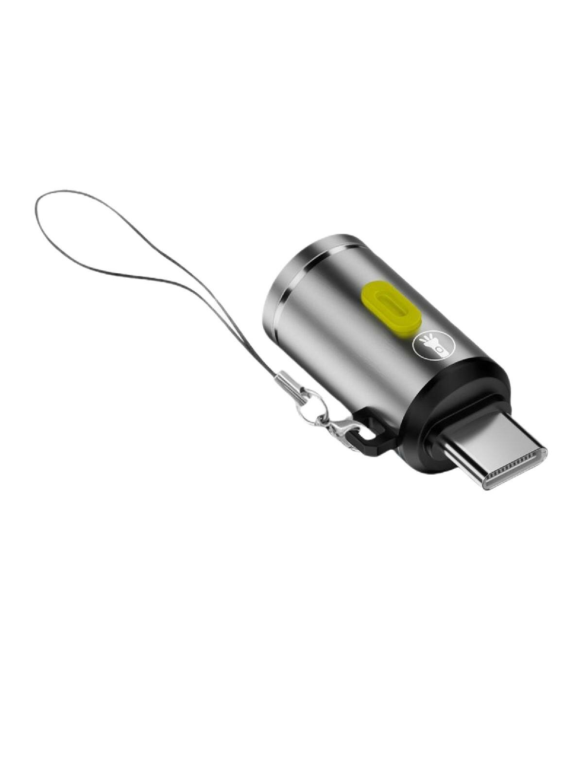 Mini Type C Flashlight Without Battery Design USB C Flashlights For Easy Portability And High Brightness LED Lighting