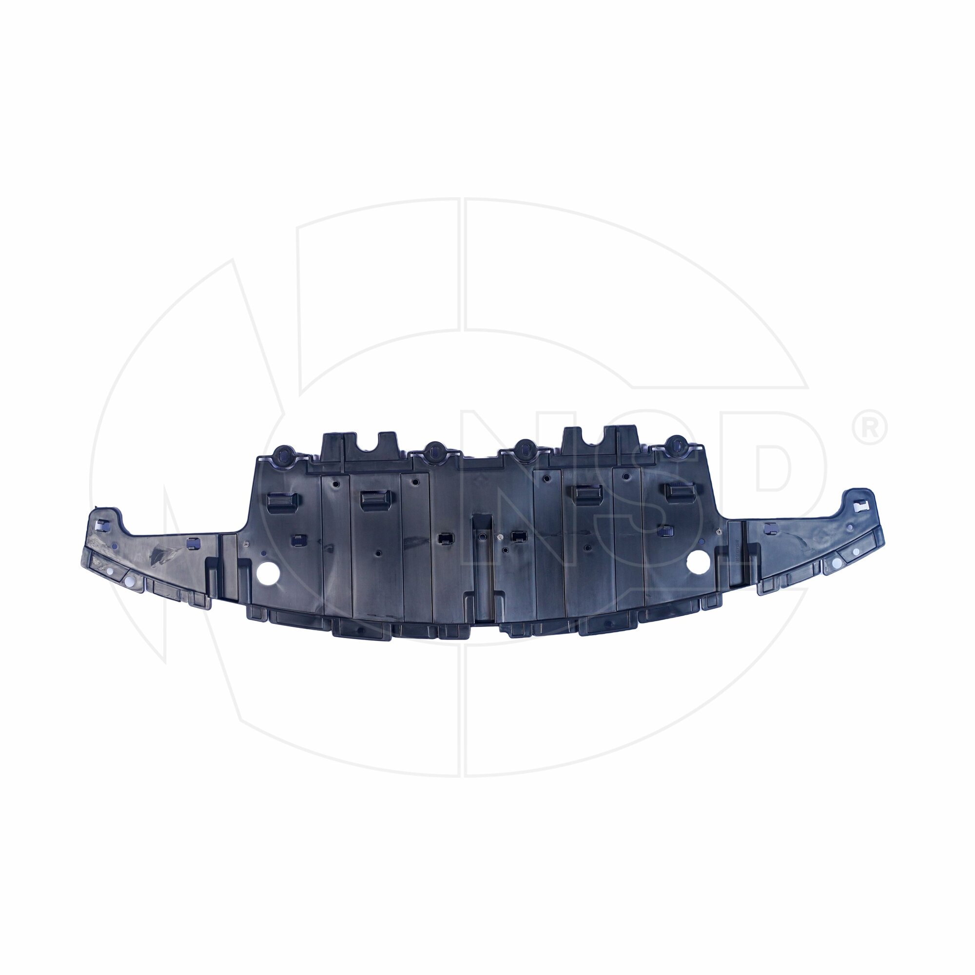 Спойлер бампера переднего OPEL Astra J (09-15) хетчбэк 3 дв