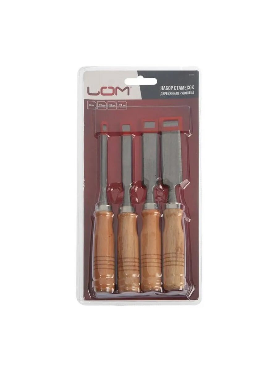 Набор стамесок для работы с древесиной