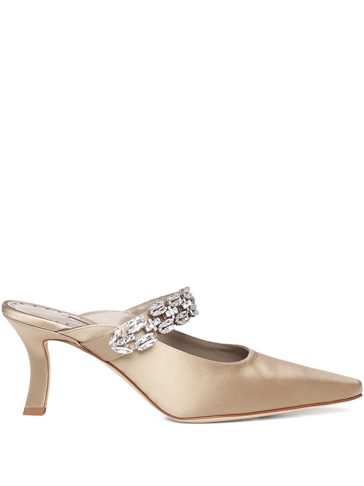 Туфли Crystal-embellished heeled pumps 