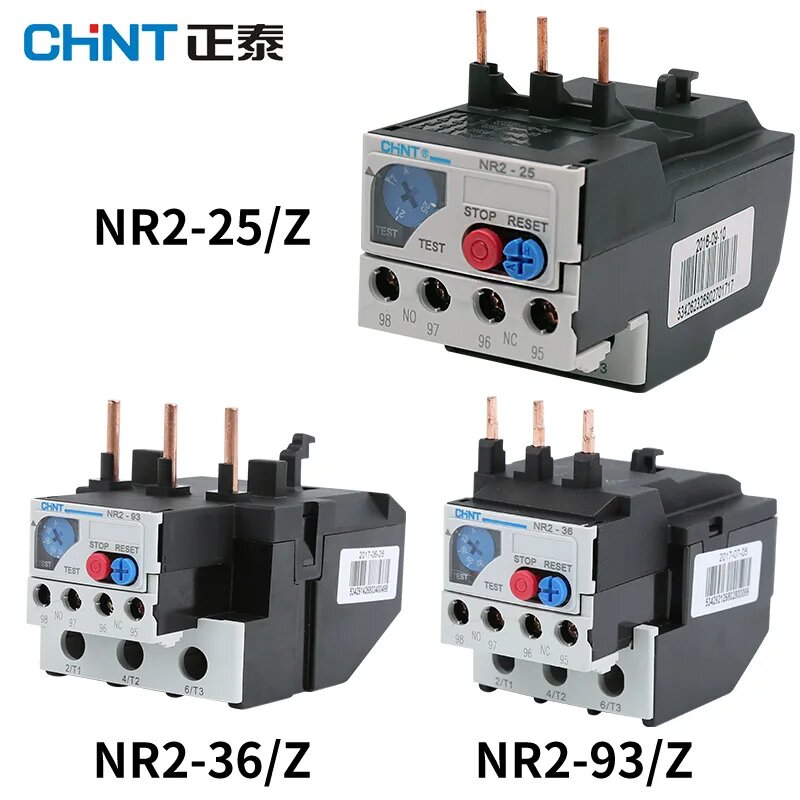 Реле тепловой защиты CHNT NR2 NR2-11.5, 1.6-2.5A