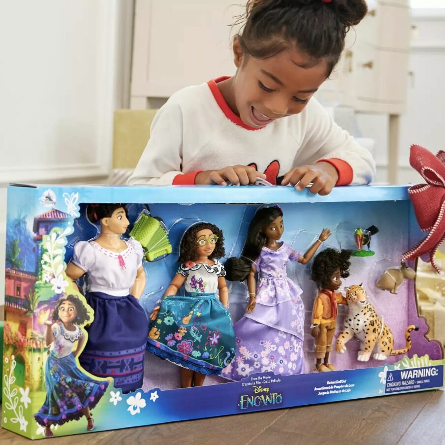 Подарочный игровой набор кукол Энканто Дисней - Encanto Deluxe Doll Set Disney