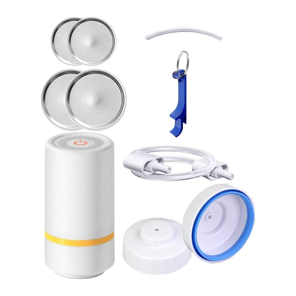 Запайка банок Mason, конфиденциальный комплект для запайки, запайка для консервирования пищевых продуктов, мини-вакуумная машина, вакуумный упаковщик mason jar
