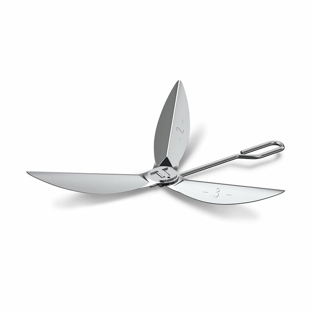 Комплект системы очистки one-touch 22-1/2 дюйма для грилей weber, серебристый