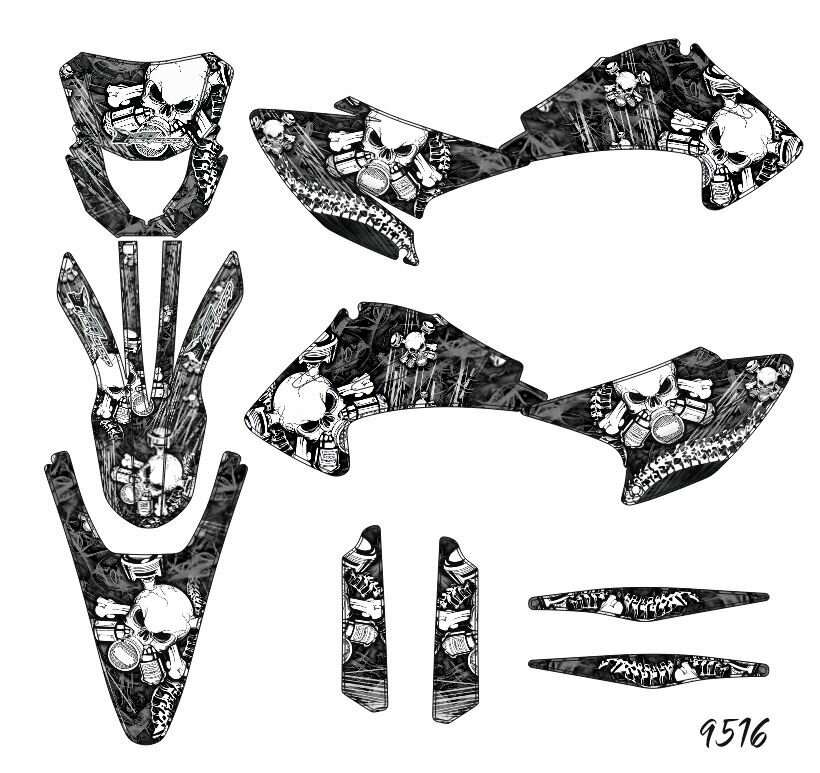 Наклейки на мотоцикл Regulmoto sport 003, MMZ , Progasi Palma, Roliz , SYCMCC , Ular, BRZ Z7- 250 2021 2020 2023 2024
