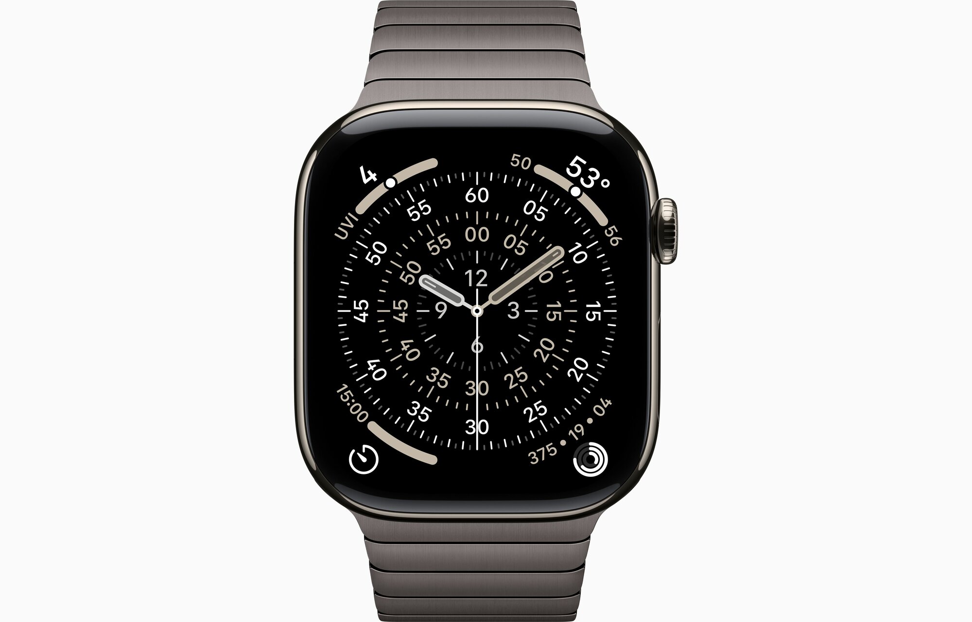 Умные часы Apple Watch S11 46mm GPS, Slate Titanium Case with Slate Link Bracelet