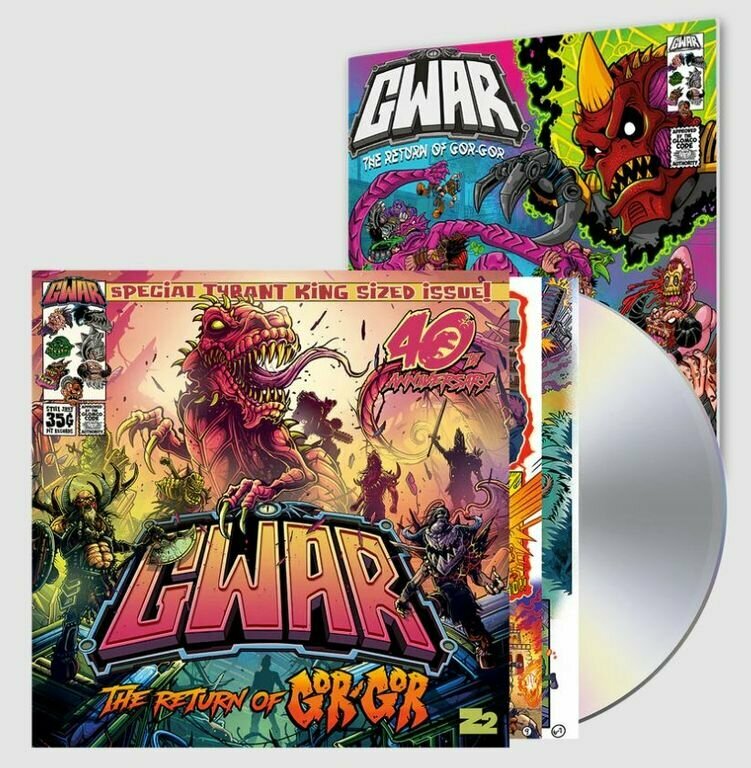 Фирменное издание Gwar - The Return Of Gor-Gor CD