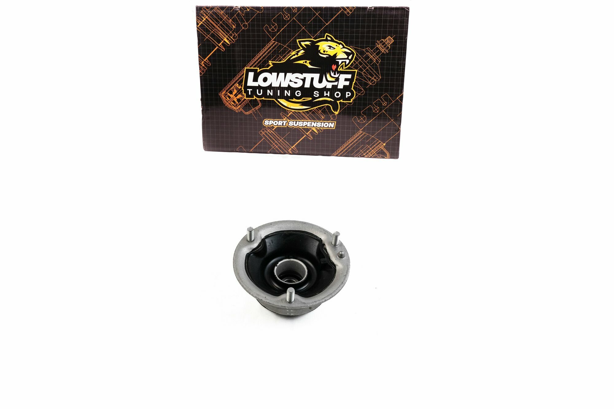 BMW E39 E81 E82 E87 E88, E46 E90 E91 E92 E93, E60 E63 E64, X1 E84 X3 E83 верхняя опора переднего амортизатора LOWSTUFF 61BM0006