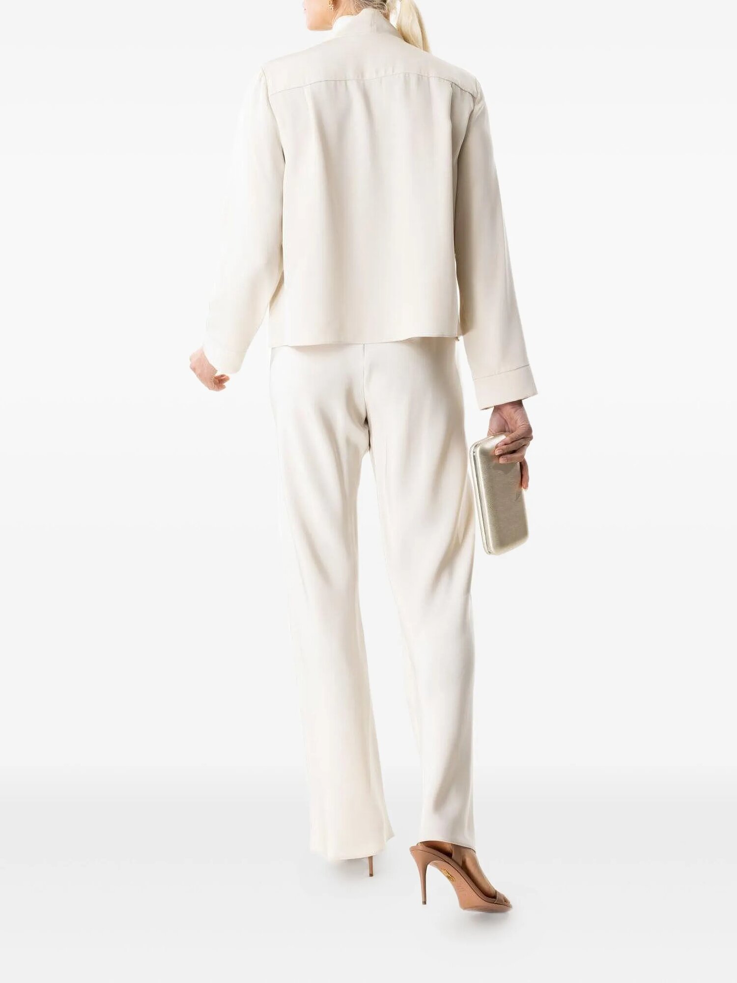 Блуза Peter Cohen Cuffed-sleeves buttoned blouse, размер 44 — фото 1