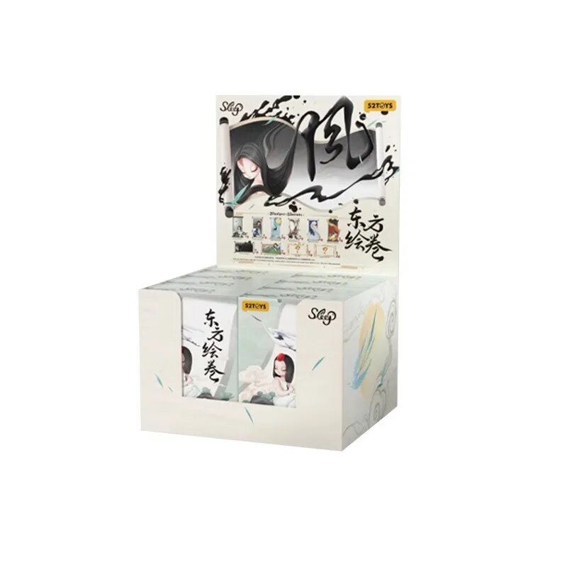 Ticify Спящие китайские свитки фигурка Белый, A set of 8