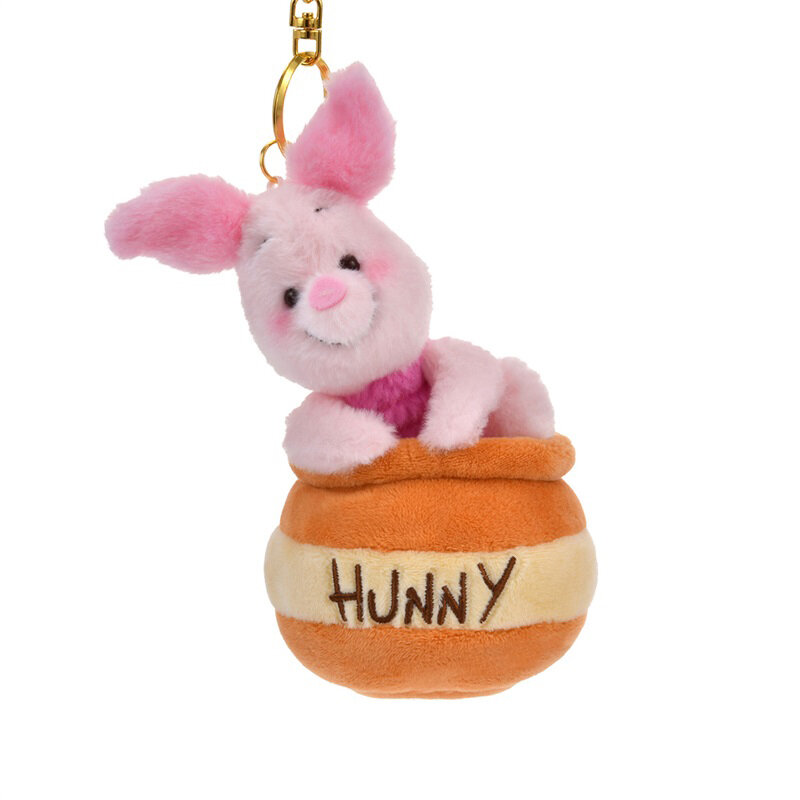 Disney x Disney Store Hundred Mu Forest Honey Daily Collection Брелок с Винни-Пухом Поросенком и Маленьким Медведем — фото 1