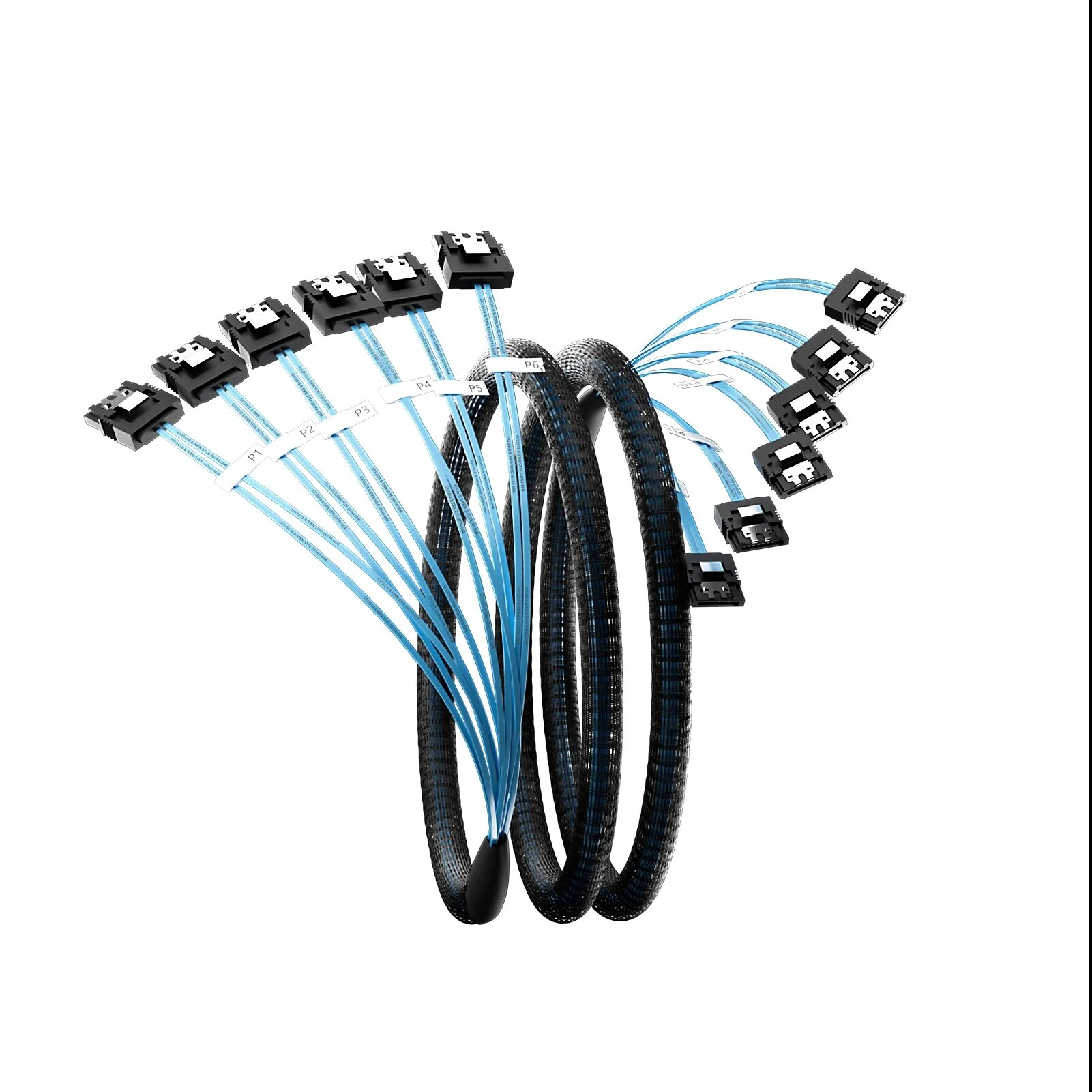 Кабель SATA III GQZJHOME 6 Гбит/с 1 шт. 100CM, 6SATA Cable