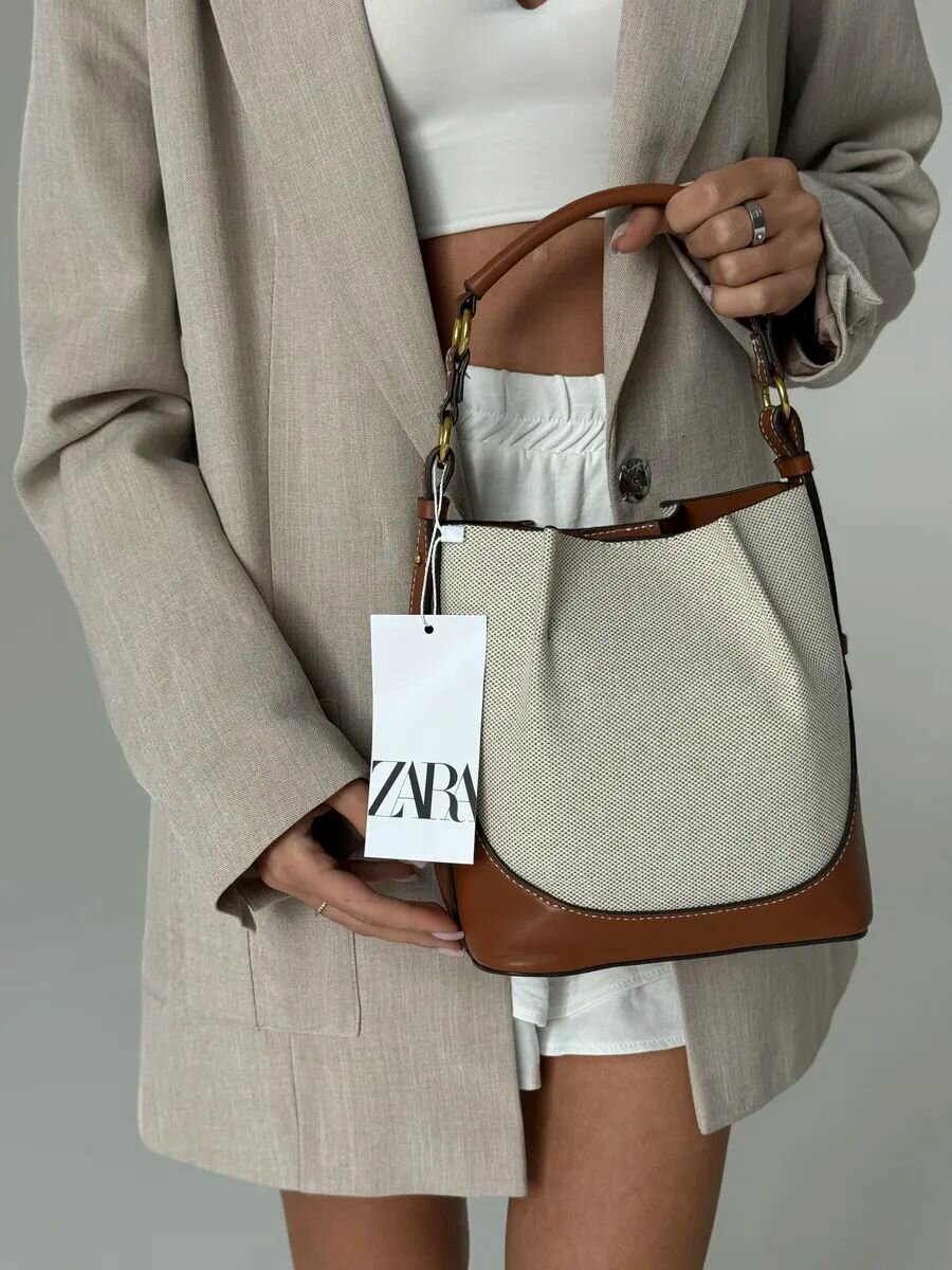 Zara Сумка кросс-боди, на плечо через плечо женская