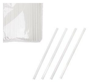 Трубочки без изгиба L=12,5см [100шт] (Бренд Лотос, страна Россия)