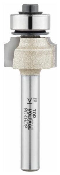 Фреза радиусная R=2 D=16,7x9,5 S=6 TOPVOLTAGE 204602