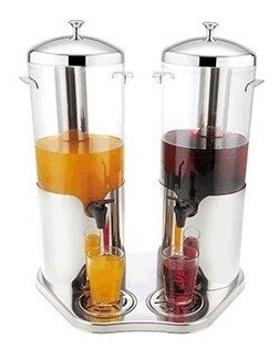 Диспенсер для сока двойной (Бренд Sunnex, страна Китай)