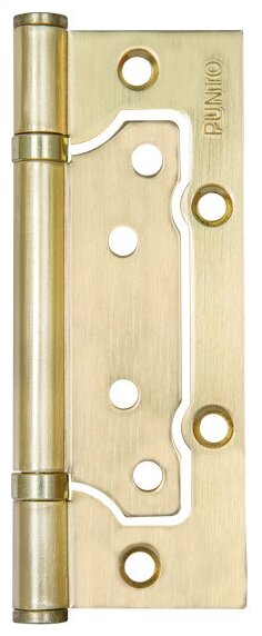 Петля универсальная без врезки IN5200W SB (200-2B 125x2,5) мат. золото 2 шт