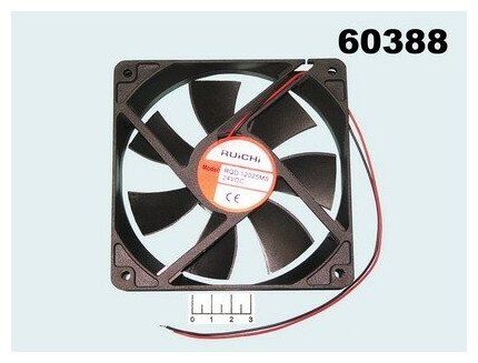 Вентилятор 24V 0.17A 120*120*25мм RQD-12025MS