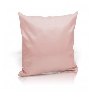 Декоративная подушка 40х40 см, Elektro, розовый, тканевая со съемной наволочкой Kauffort