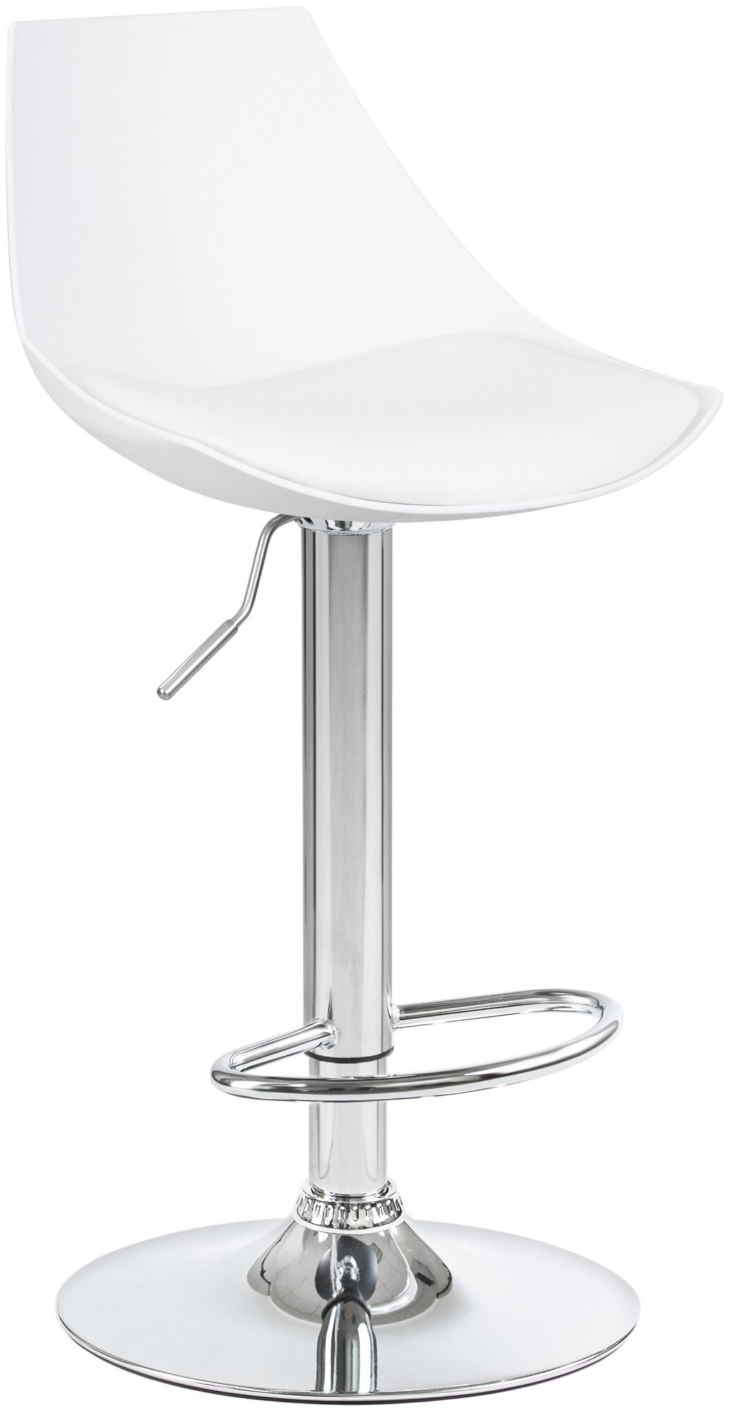 Стул барный DOBRIN ROCKY, LM-3000, белый