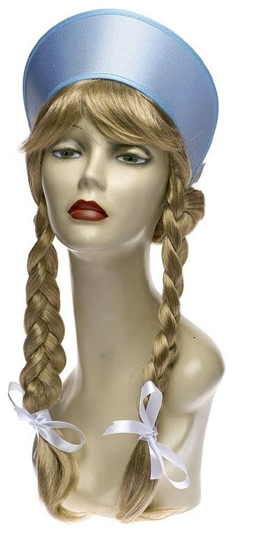 Кокошник "Вера" (Цв: Голубой )