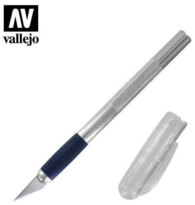 Модельный нож Vallejo Tools: Deluxe Modeling Knife NO.1 With Blade NO.11