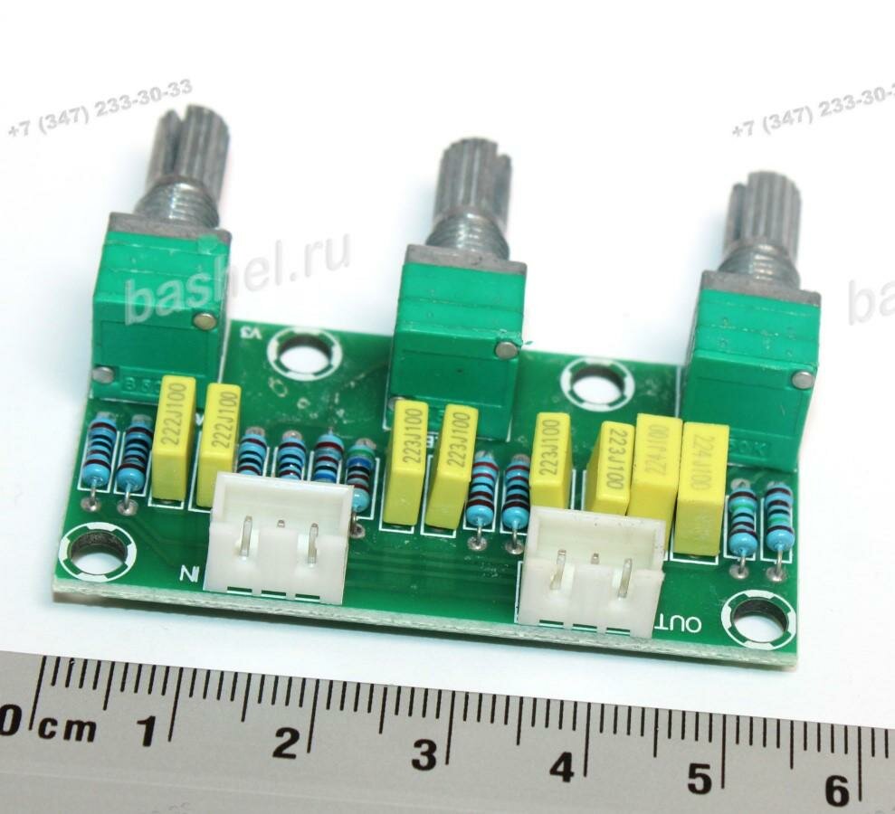 XH-M802, Модуль пассивного регулятора тембра и громкости