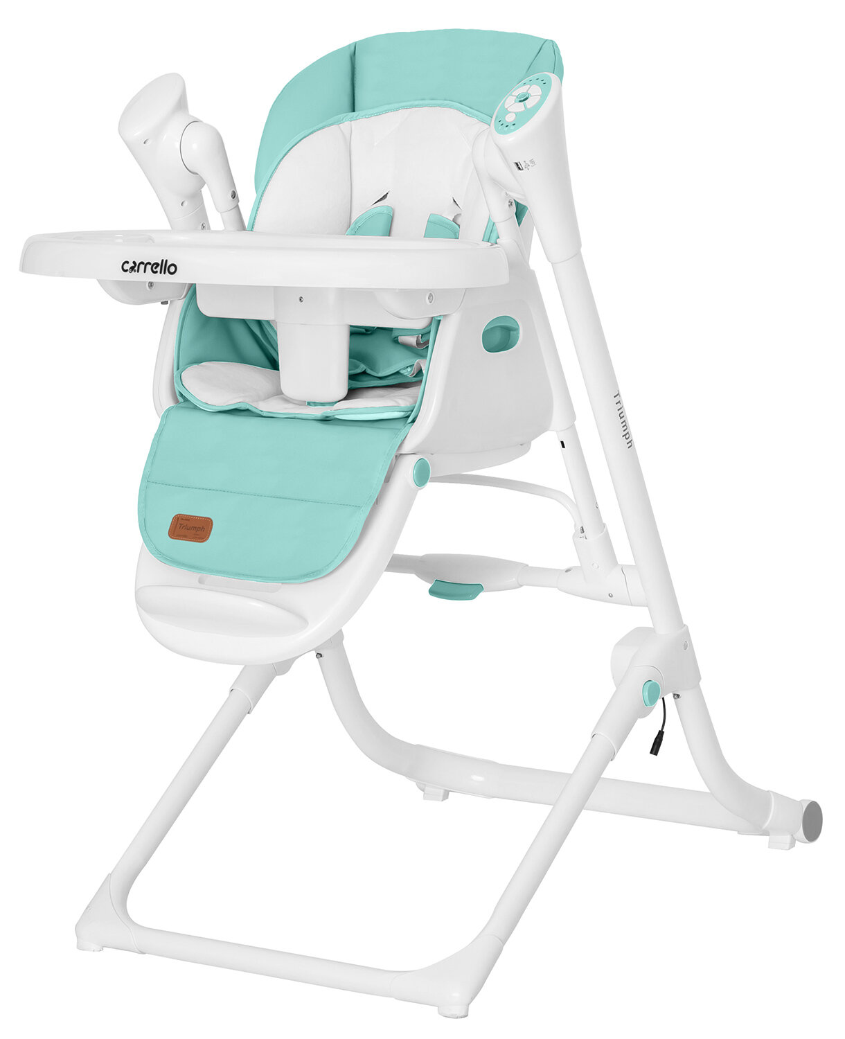 Стульчик-качели для кормления 0+ Triumph CRL-10302 Mint Green Сенсорный