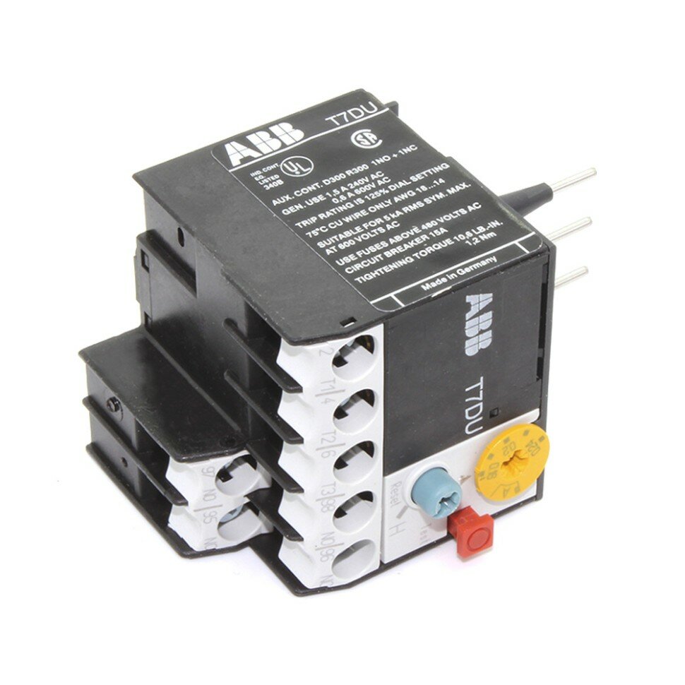 ABB T7DU-0.24 1SAZ111301R0002 Тепловое реле перегрузки 0,16-0,24А