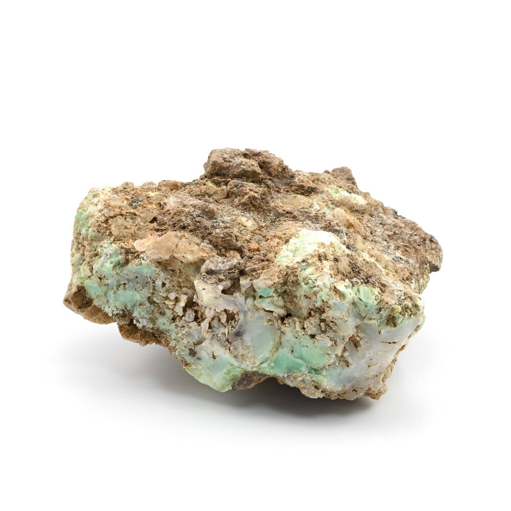 Хризопраз необработанный 85*68*39мм, 208г .