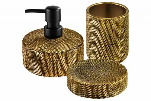 Набор для ванной Elan Gallery 3 предмета "Бронза" (240415 Elan)