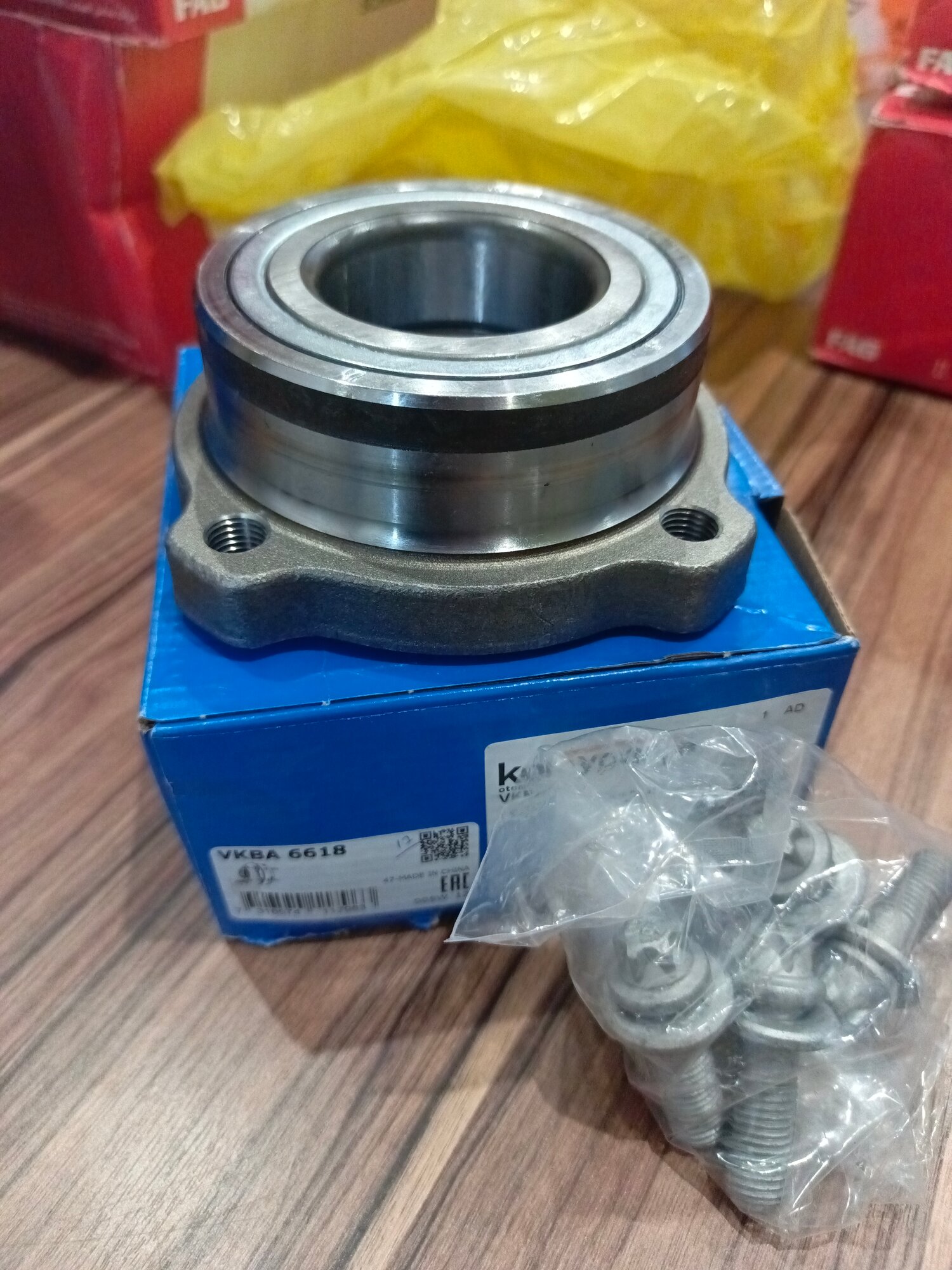 SKF VKBA6618 1шт Подшипник-ступица зад. BMW X5(E70), X6 07=