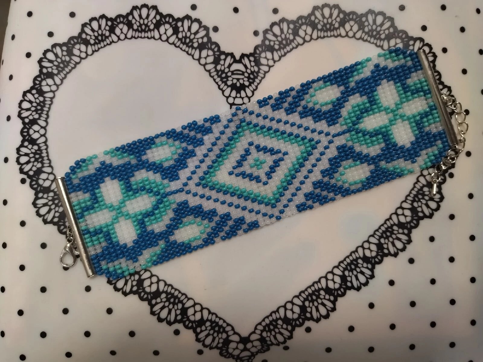 Плетеный браслет