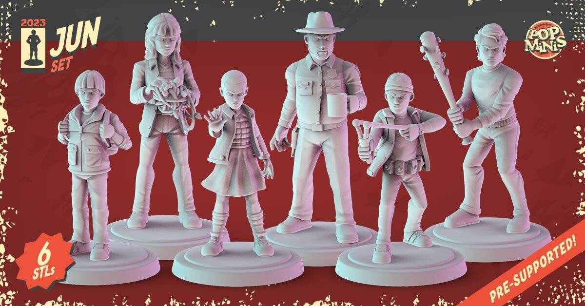 Набор фигурок Stranger Things set 1