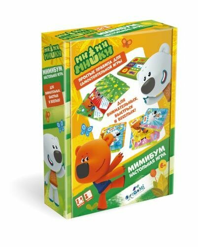 Настольная Игра Ми-ми-мишки. МиМиБум. Большой (112 карточек, правила) (в коробке) (от 6 лет) 05996,