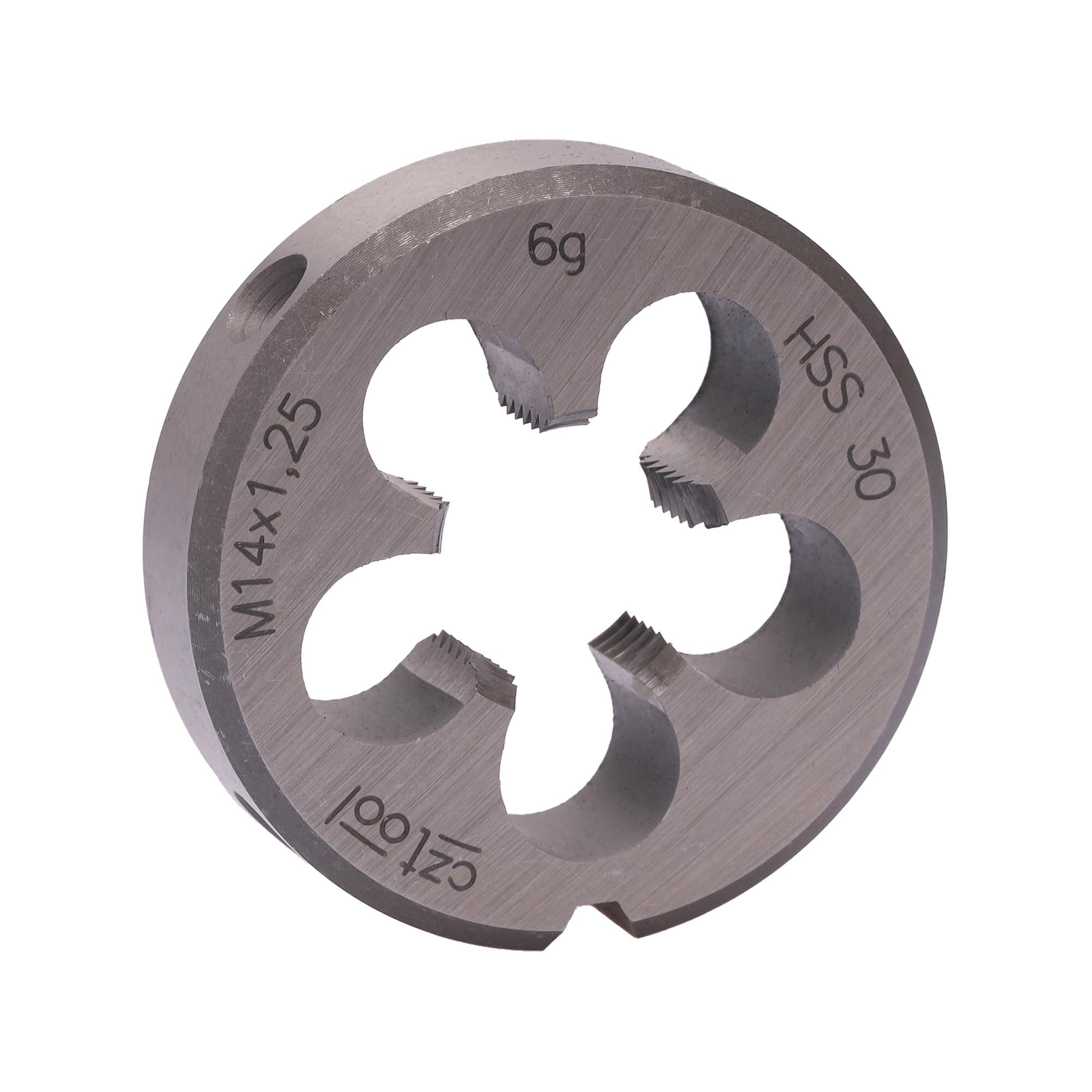 Плашка М14х1,25 DINEN22568 HSS 6g 38х10мм Bucovice(CzTool) 240142