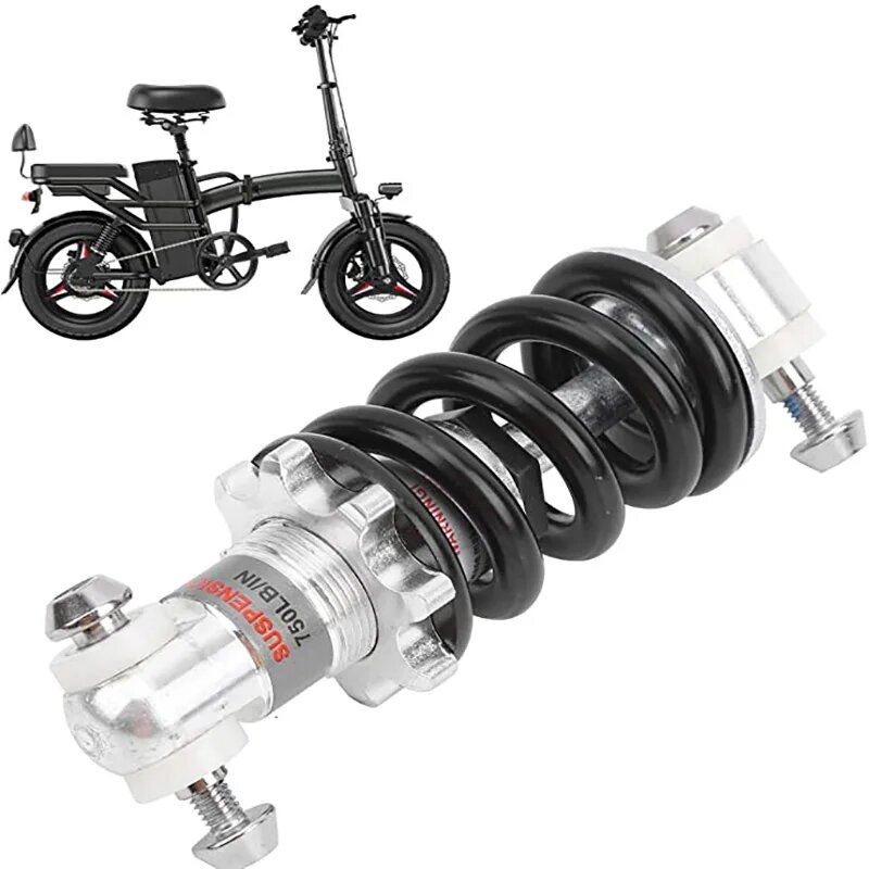 Велосипедные пружинные амортизаторы сталь 650/750/1200/1500 фунтов 100mm-650lb