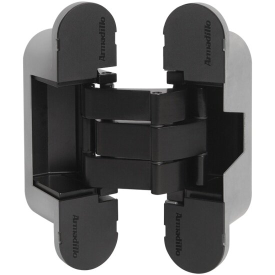 Петля скрытой установки Armadillo TECH U3D8000. VPG BL черный (2 шт)