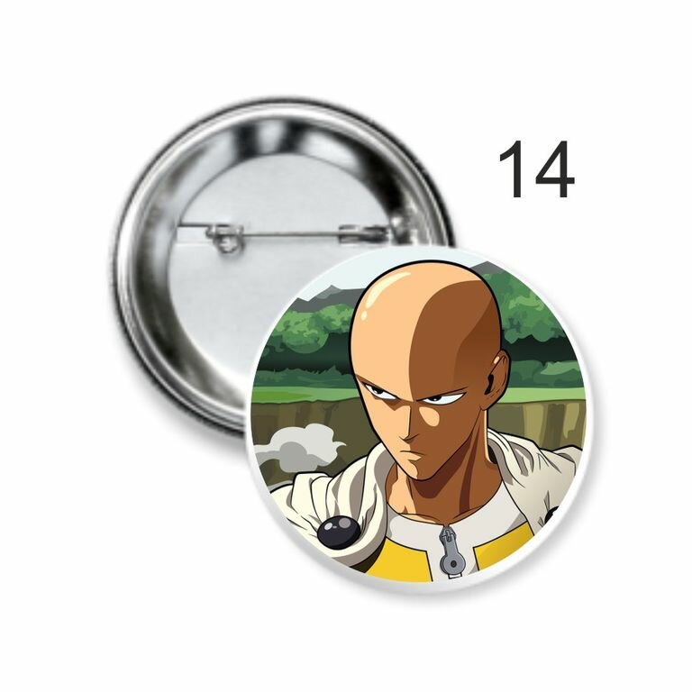 Значки Ванпанчмен, One Punch Man №14