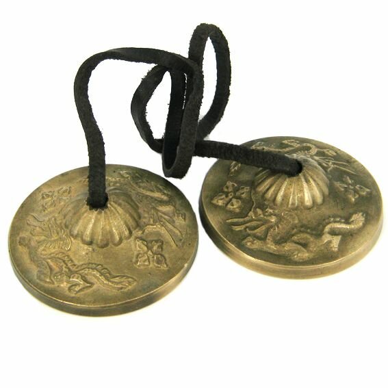 Караталы с Драконами (металл, диаметр 66 мм.), 1 шт.