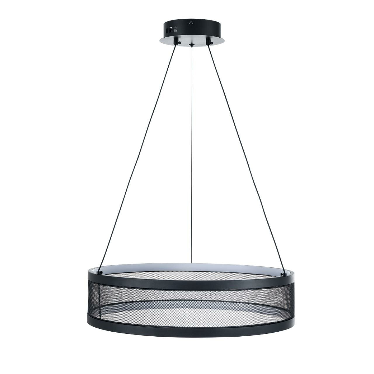8103/38L LEDIO LN25 черный/черный металл/металл Люстра подвесная LED 38W 3000-6000К 220V FELISITI