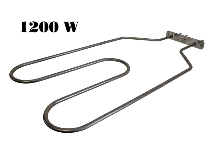 Тэн нижний , трубчатый, мощностью 1.2 кВт с заземлением для духовки электроплиты Лысьва