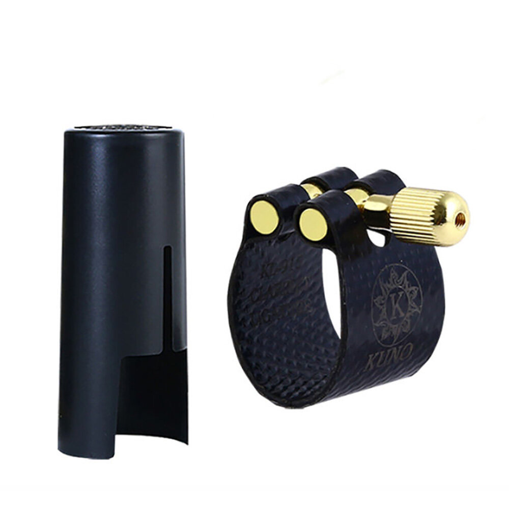 Лигатура для тенор саксофона Kuno KL-918M с пластиковым колпачком