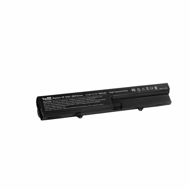 TopON TOP-6520H Аккумулятор для ноутбука HP 11.1V 7800mAh 87Wh, усиленный. PN: HSTNN-DB51, KU530AA.
